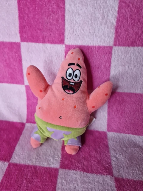 TY PATRICK STAR Plush SpongeBob SquarePants 2011 Soft Toy 10" S1 £9.04 ...