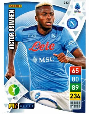 ADRENALYN XL PANINI Footballers 2022-2023 N.233 ""Osimhen"" Naples ...