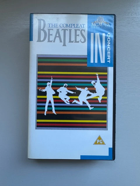 THE BEATLES - The Compleat Beatles in Concert - VHS Video Tape £5.92 ...