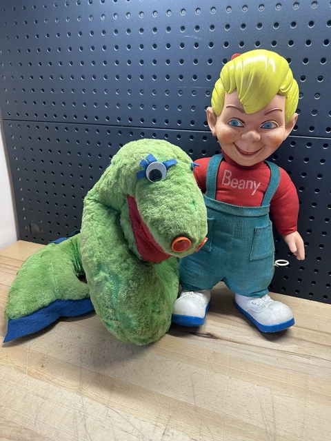 RARE 1950’S BEANY and Cecil Sea Serpent Plush Mattel BOB CLAMPETT ...