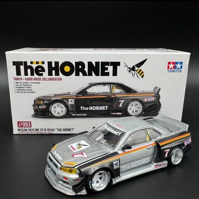MINI GT KAIDO*CASA Nissan Skyline Gt-R R34 Tamiya X The Hornet Chase ...