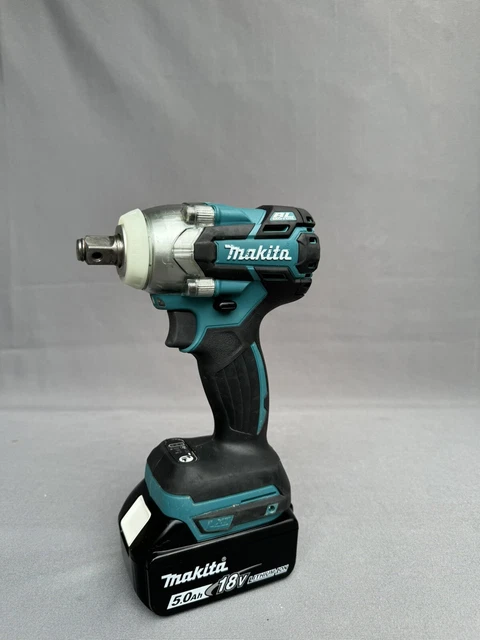 MAKITA DTW300Z 18V LXT Cordless Brushless Impact Wrench with 1 x 5.0Ah ...