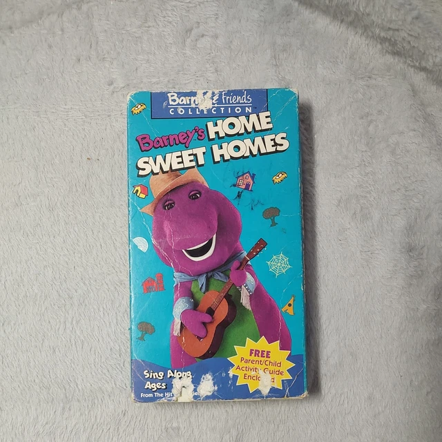 BARNEY: BARNEY'S HOME Sweet Homes Vhs Video, Barney & Friends ...