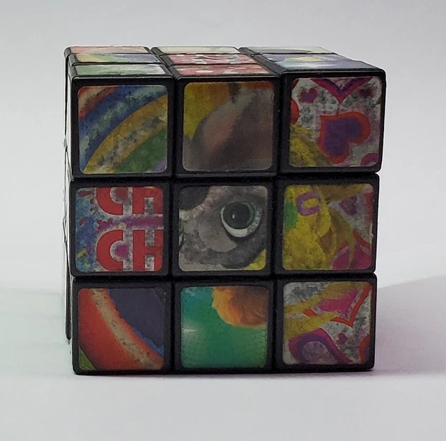 VINTAGE CHUCK E. Cheese Rubik's Cube Puzzle Game HTF £43.42 - PicClick UK