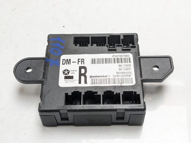 JEEP GRAND CHEROKEE Door Control Module Ecu Front Right Driver Side Mk4 ...