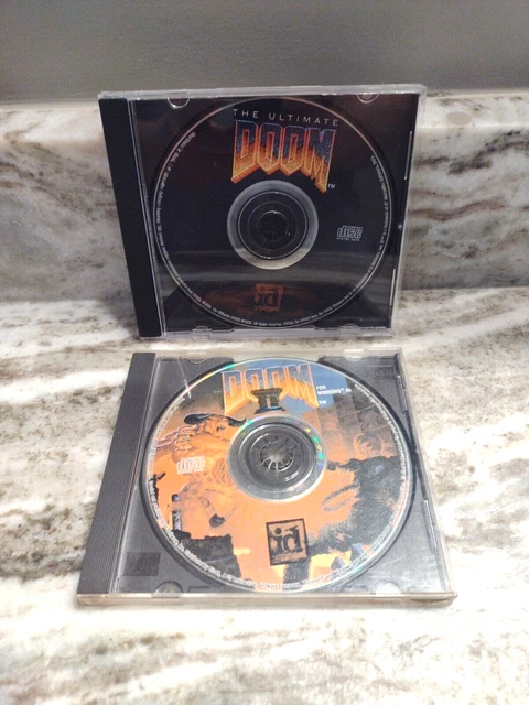 JEU VIDÉO PC The Ultimate Doom and Ultimate Doom II pour Windows 95 CD ...