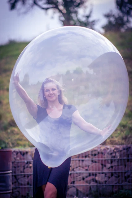 1 X BELBAL 36" Luftballon CLEAR / TRANSPARENT (B350) * Giant Balloon ...