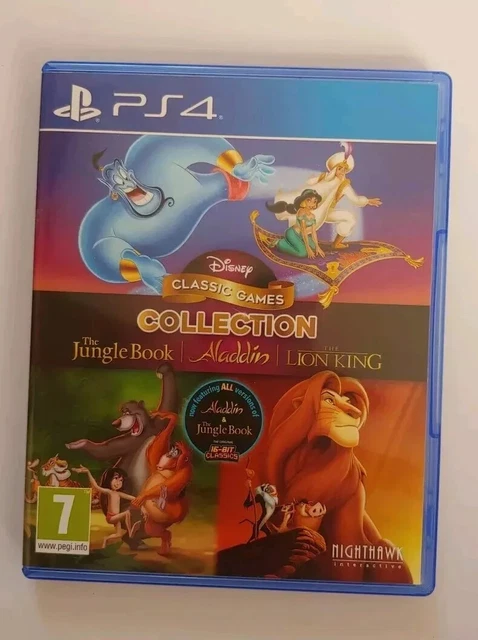DISNEY CLASSIC GAMES Collection PS4 Aladdin, The Lion King and The ...