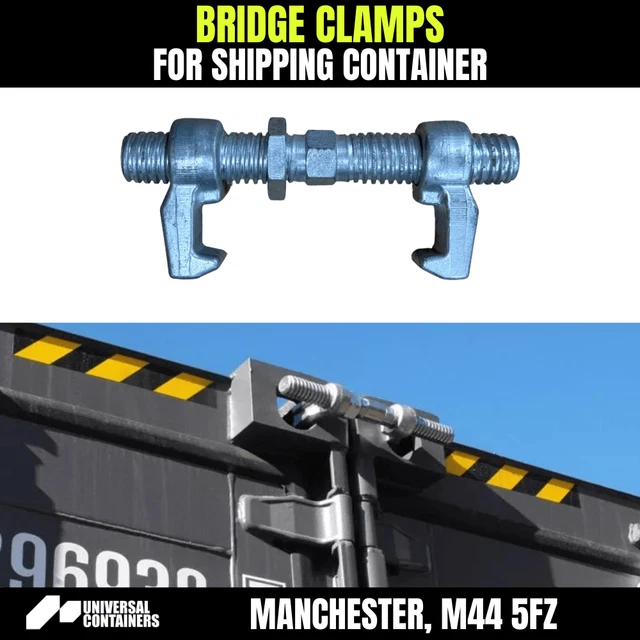 SHIPPING CONTAINER BRIDGE Clamp Adjusting Level Heavy Duty Construction ...