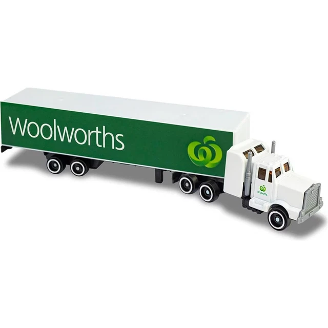 WOOLWORTHS WOOLIES MINI Supermarket Truck Model Set Toy for Kids EUR 14 ...