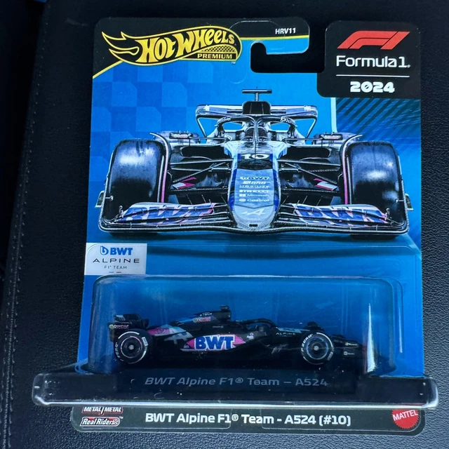 2025 HOT WHEELS Premium 🔥 Formula 1 F1 2024 BWT ALPINE F1 TEAM - A524 ...