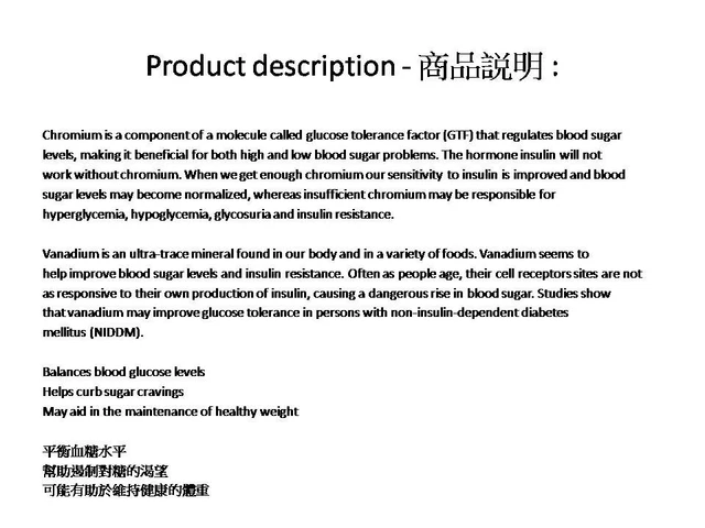 90 T CHROMIUM GTF Chelate 500 mcg / healthy glucose metabolism - Natural Factors $86.14 ...