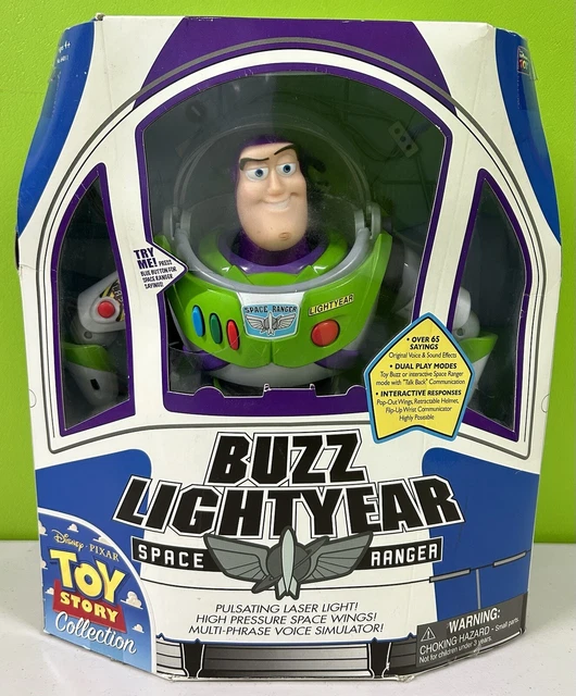 TOY STORY COLLECTION Buzz Lightyear Cloud Logo Pixar Thinkway. Tested ...