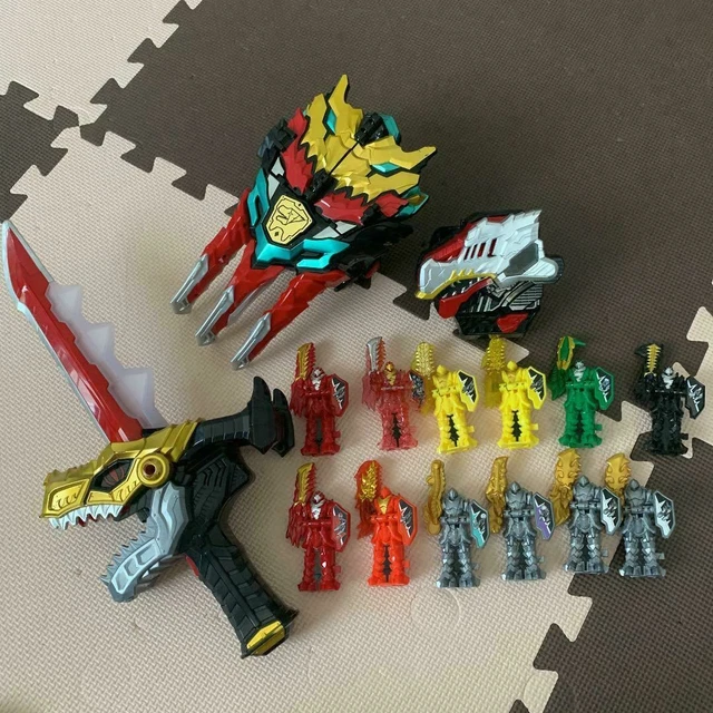 POWER RANGERS DINO Fury Ryusoulger DX Morpher Ryusoul 12p Set Changer ...