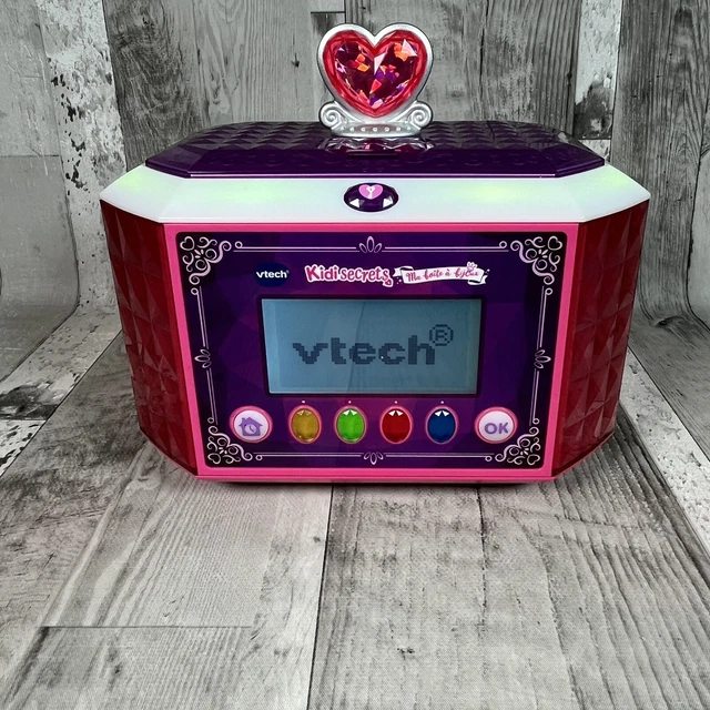 VTECH SECRET SAFE Treasure Chest Kids Toy Learning Games Light Up ...