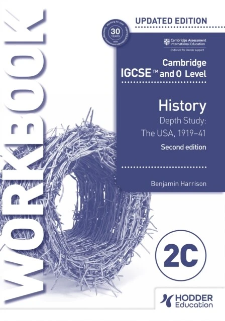 CAMBRIDGE IGCSE AND O Level History Workbook 2C -... - Free Tracked ...