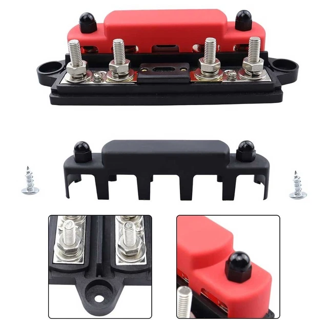 POWER DISTRIBUTION MARINE Electrical System M6 Busbar Terminal Block ...