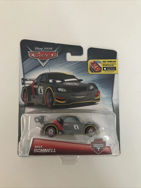 DISNEY PIXAR CARS Max Schnell Carbon Racers 1.55 Mattel £9.99 - PicClick UK