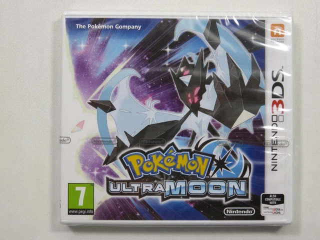 POKEMON ULTRA MOON Nintendo 3Ds Pal-Ukv (Neuf - Brand New) - (En/De/Fr ...