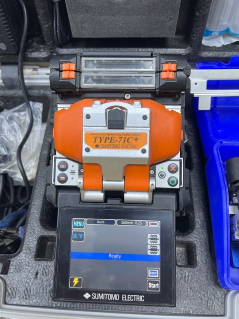 SUMITOMO TYPE-71C+ DCM Fusion Giuntatrice Micro Core Fibra Fusion FC ...