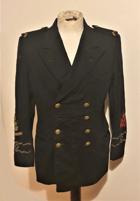 ORIGINAL WW2 BRITISH Merchant Navy Radio Petty Officer Jacket £114.99 ...