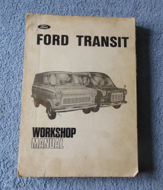 ORIGINAL EARLY FORD Transit Werkstatthandbuch EUR 23,53 - PicClick DE