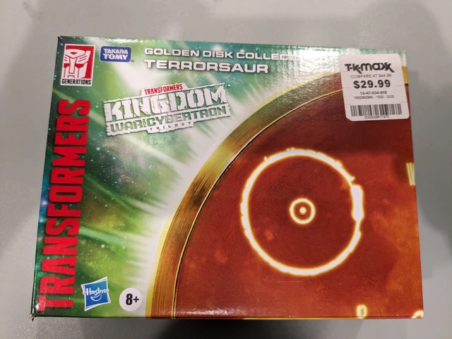 TRANSFORMERS KINGDOM WAR For Cybertron Golden Disc Terrorsaur New EUR ...
