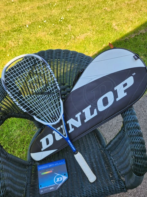 DUNLOP AEROGEL PRO GT Plus Squash Racket Inc Case Little Used £18.00 ...