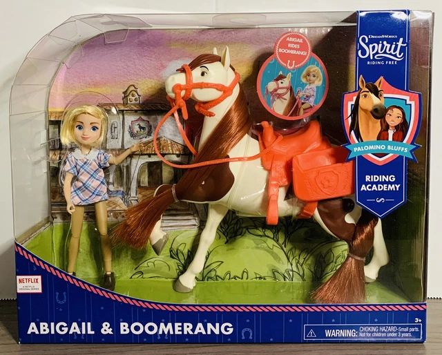 DREAMWORKS SPIRIT RIDING Free Collector Doll & Horse Abigail ...