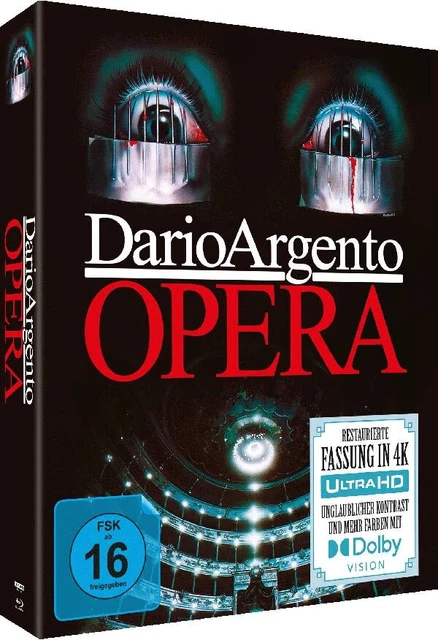 OPERA *DARIO ARGENTO / Ltd Edition / 5 Disc* NEW RB - 2x 4K UHD + 3x ...
