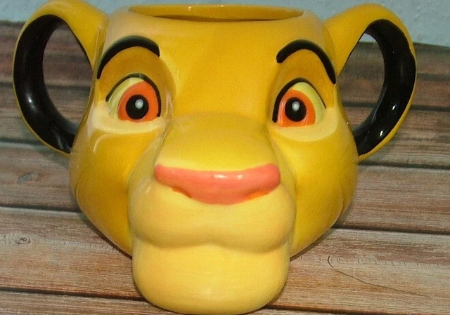 DISNEY CLASSIC THE Lion King Simba 3D Mug* £9.99 - PicClick UK
