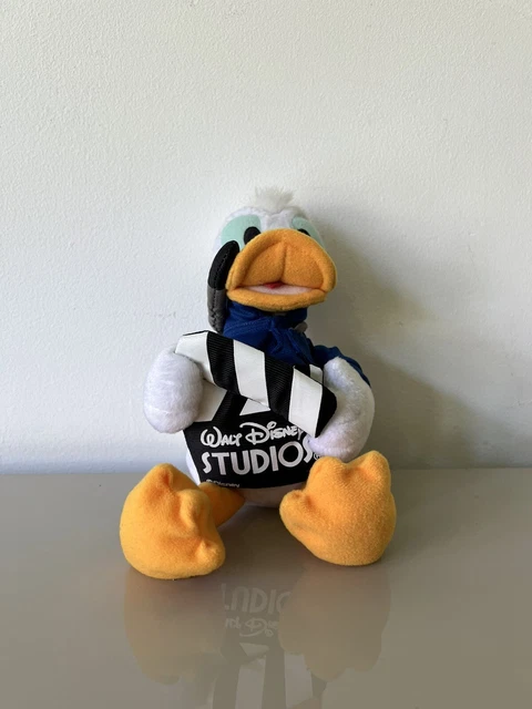 DISNEYLAND PARIS WALT Disney Studios Director Donald Duck plush Appox 9 ...