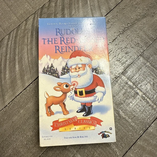 RUDOLPH THE RED Nosed Reindeer / Animated (VHS). Christmas Classics ...