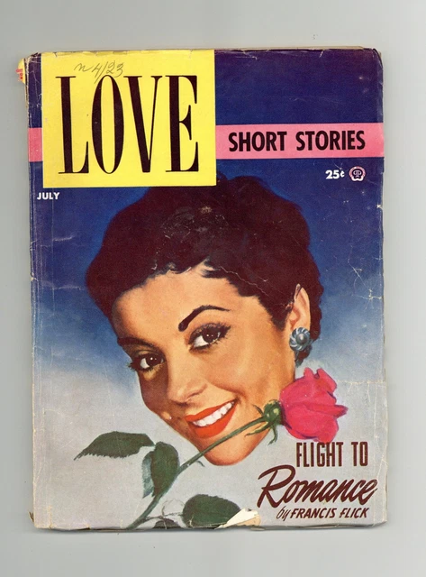 LOVE SHORT STORIES Pulp Jul 1952 Vol. 35 #3 VG- 3.5 Low Grade £8.52 ...