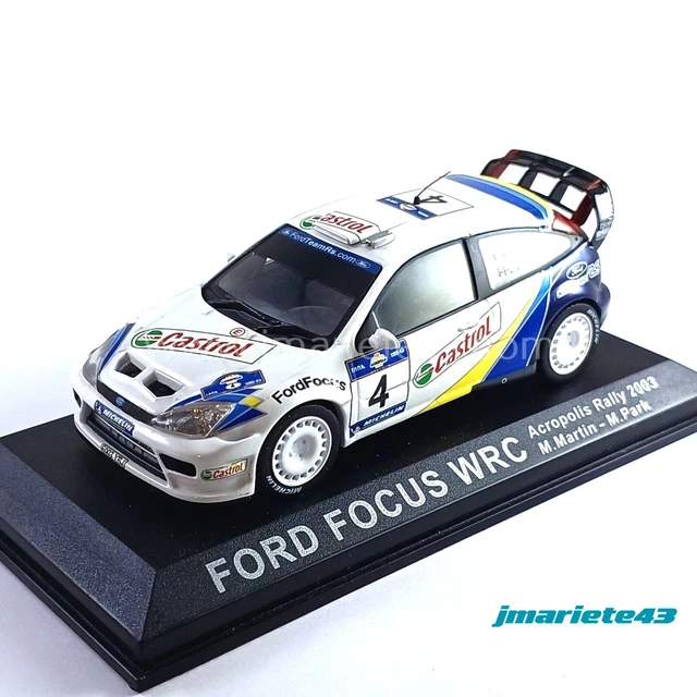 FORD FOCUS RS WRC #4 M. Martin - M. Park Rally Acropolis 2003 1:43 EUR ...