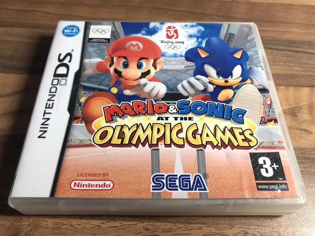 MARIO AND SONIC at the Olympic Games Nintendo DS Game gift for gamer £9 ...