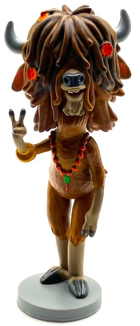 YAX WALT DISNEY ZOOTOPIA Yak Animal MOVIE PVC TOY Playset Figure 4 ...