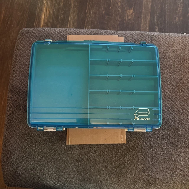 PLANO OVER-UNDER FISHING Tackle Box new condition, Never used $59.99 ...