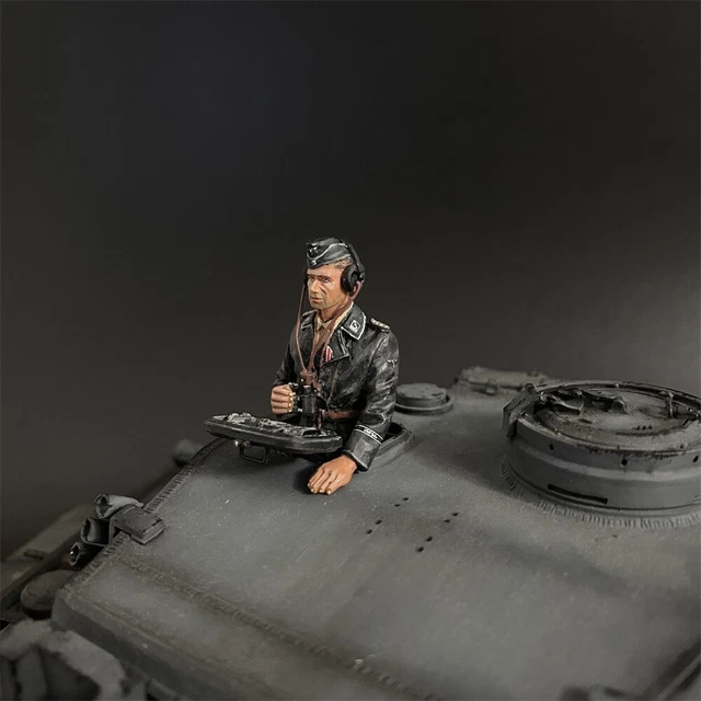 WAR PARK MINIATURES German Ss Tank Commander Holding Hands B" Battle ...