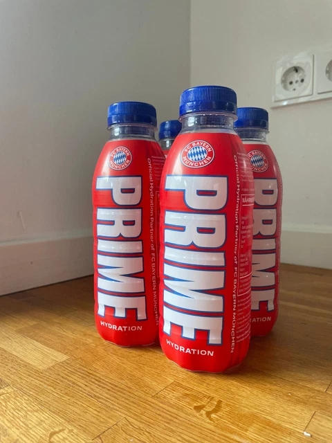 PRIME HYDRATION X FC Bayern Monaco - 4x 500 ml - Edizione limitata EUR ...