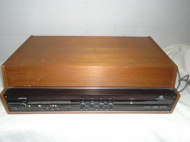 STUNNING RARE VINTAGE Hacker MC600 Stereo Music Centre (Working) £291. ...