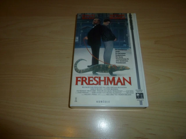 VHS FILM - Freshman - Marlon Brando - Matthew Broderick - Videokassette ...