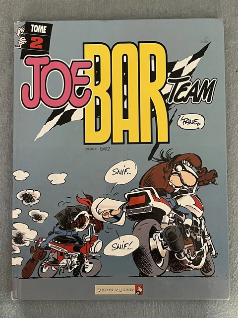 LIVRE BD BANDE Dessinée JOE BAR TEAM Tôme 2 EO Vents D’ouest 1993 EUR 4 ...