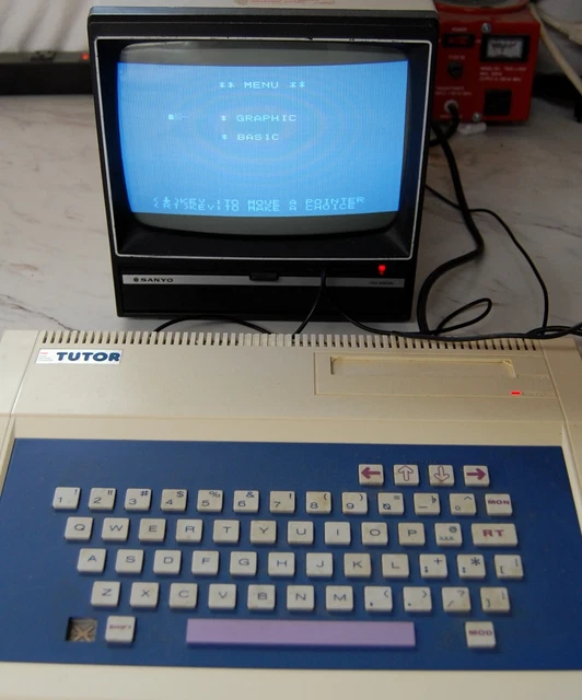 VINTAGE TOMY TUTOR 16 Bit Computer Works includes Traffic Jam Cart $299 ...