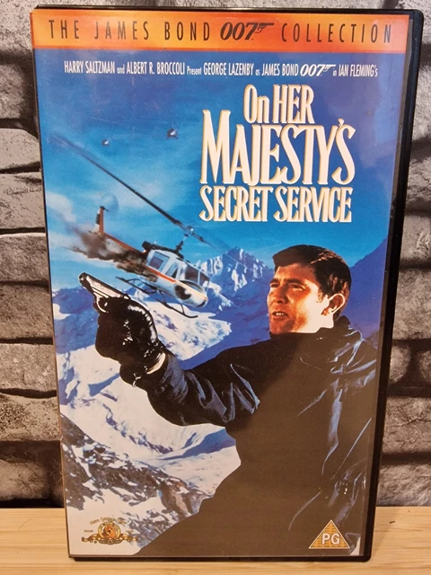 JAMES BOND 007 Collection VHS On Her Majesty's Secret Service New Sealed £4.00 - PicClick UK