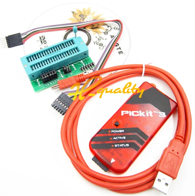 PICKIT3 PIC KIT3 debugger programmer + Programming Adapter £33.45 - PicClick UK