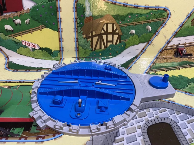 THOMAS THE TANK engine Tomy trackmaster track Blue Turntable EUR 7,17 ...