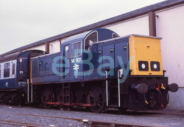 35MM RAILWAY SLIDE of Class 14 14901 @ Bo'Ness Copyright to Buyer £4.99 ...
