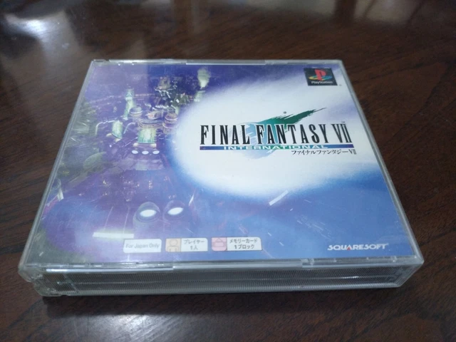 SONY PLAYSTATION 1 PS1 Final Fantasy VII International Edition NTSC EUR ...