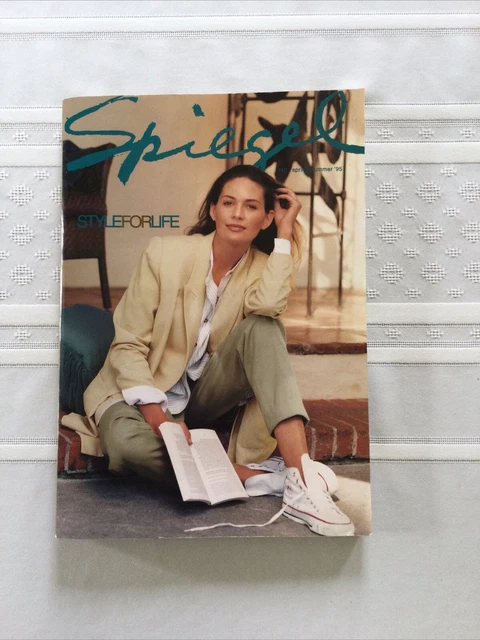 Vintage 1995 Spiegel Catalog Paulina Porizkova Models Double Sided £2420 Picclick Uk